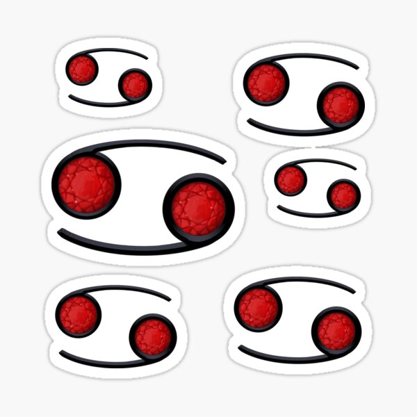 "Happy Birthday July Cancer" Sticker for Sale by nezack | Redbubble