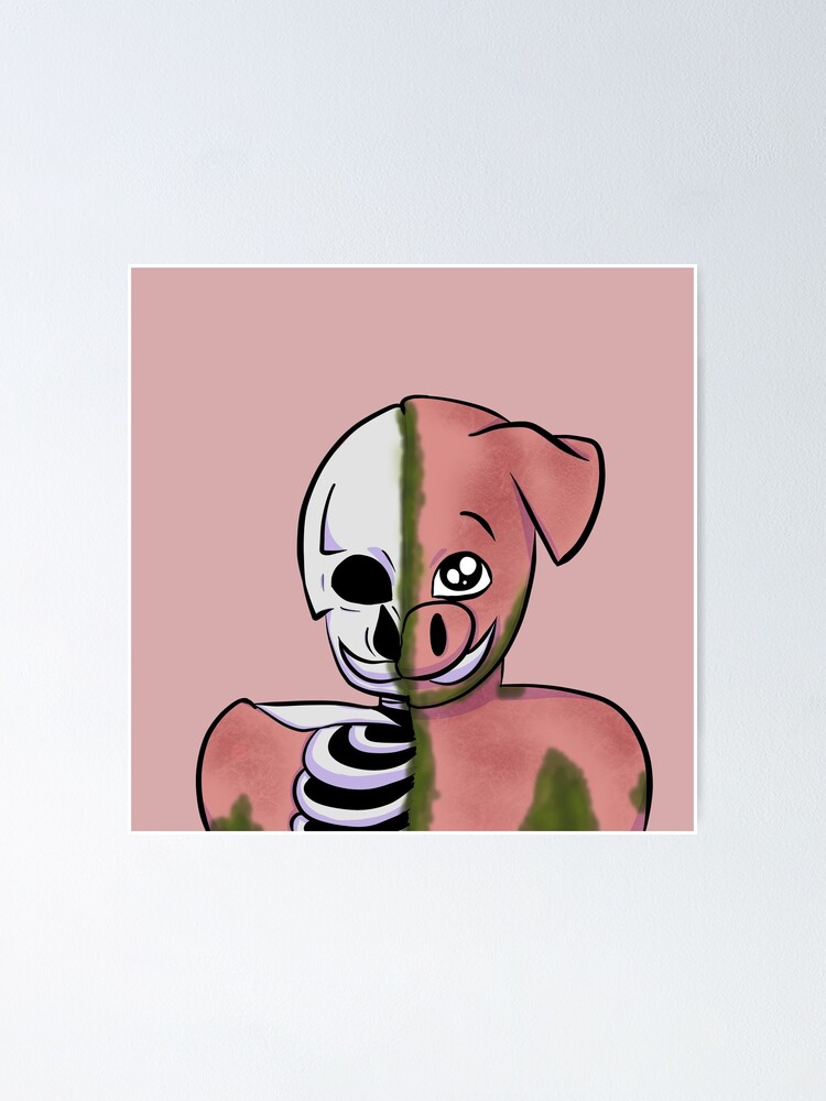 "Michael the Piglin" Poster by Cryptibee | Redbubble