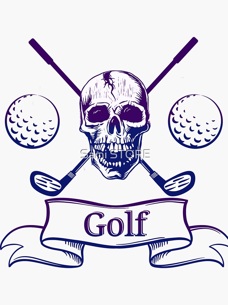 "Disc Golf Skeleton" Sticker by saminour | Redbubble