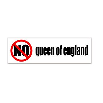 "no queen of england sticker" Sticker for Sale by ilianacantu | Redbubble