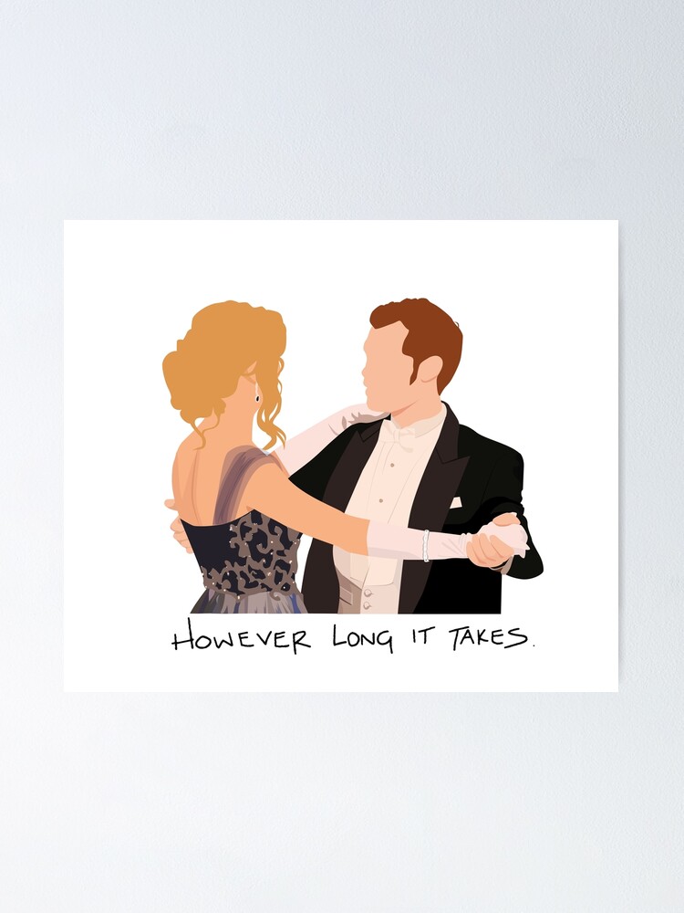 Klaus And Caroline Dance Poster For Sale By Maferpct Redbubble