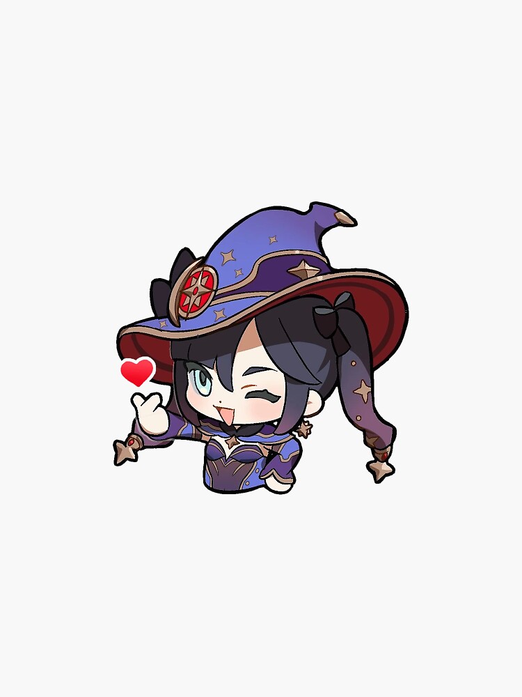 "Mona" Sticker for Sale by HeavenIris | Redbubble