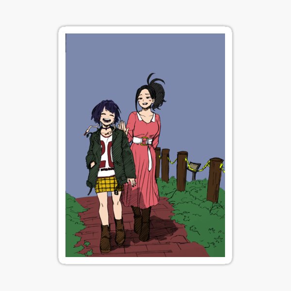 "My Hero Academia Kyoka Jiro and Momo Yaoyorozu (MHA) Sticker ...