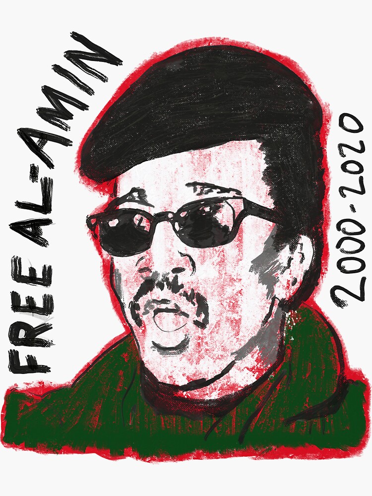 "Free Jamil Al-Amin/H. Rap Brown" Sticker for Sale by liberatoryart ...