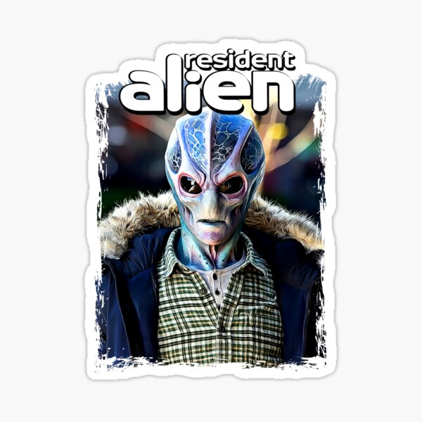 Resident Alien Stickers | Redbubble