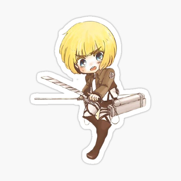 "Armin Arlert" Sticker by Mirabile | Redbubble