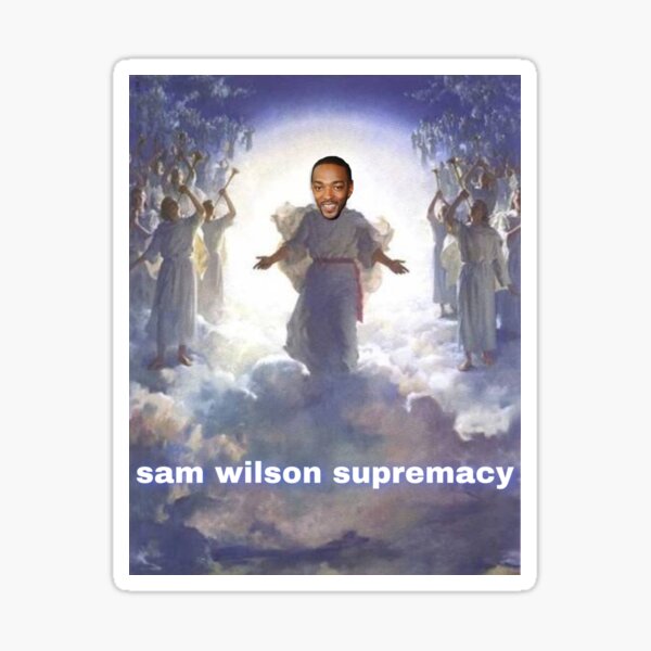 "sam wilson supremacy" Sticker by maddyjacks0n | Redbubble