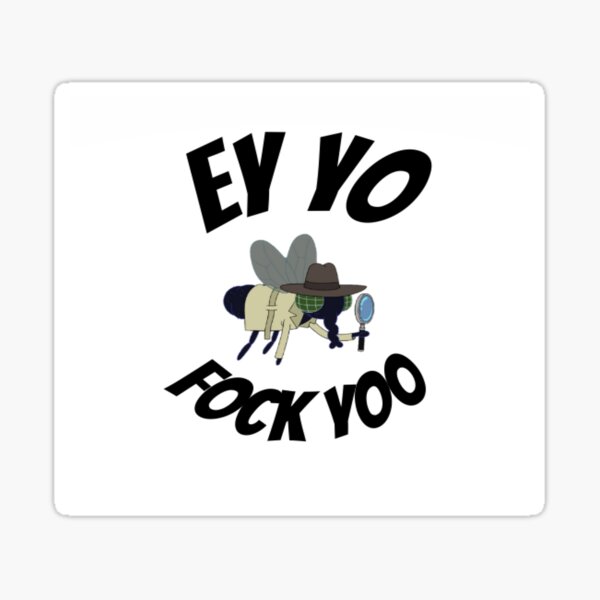 "EY YO logo" Sticker for Sale by turnip4what | Redbubble