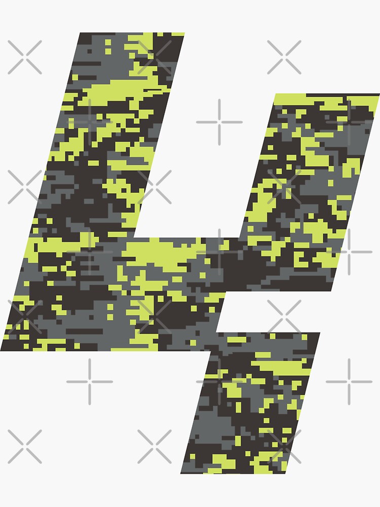"Camo 4" Sticker for Sale by Sketches15 | Redbubble