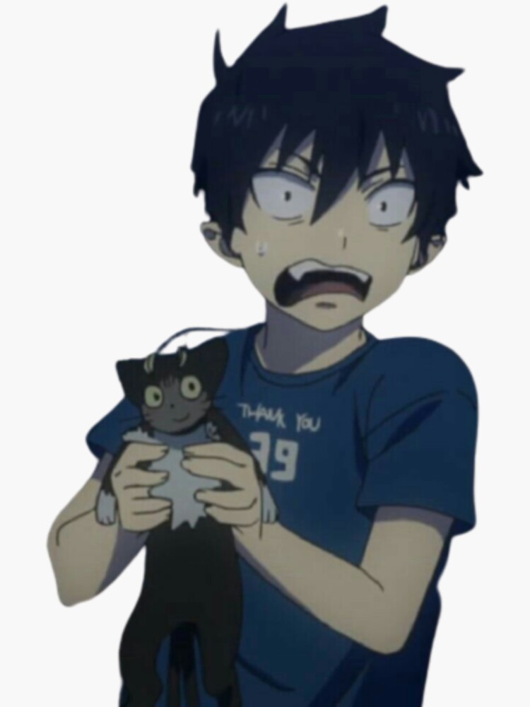 "Blue Exorcist" Sticker for Sale by AnimeBooth | Redbubble