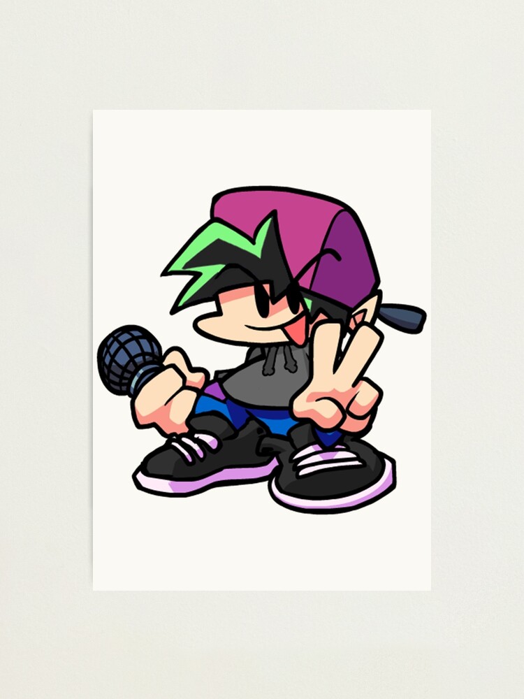 "Friday Night Funkin' - Neo Boyfriend" Photographic Print for Sale by ...