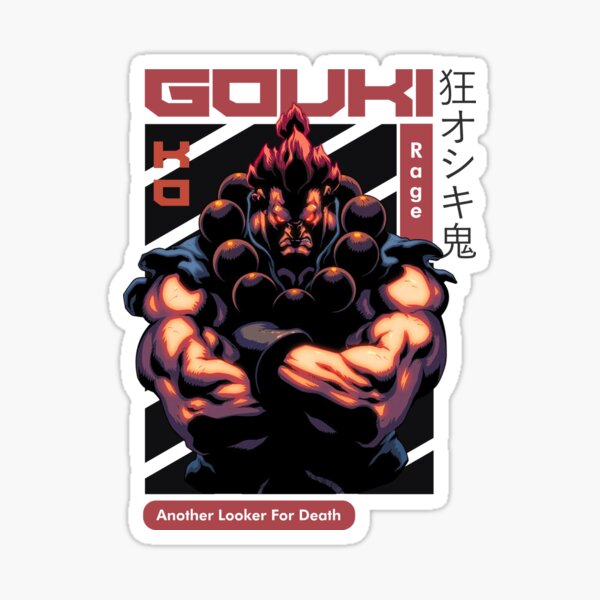 "akuma " Sticker for Sale by omar50 | Redbubble