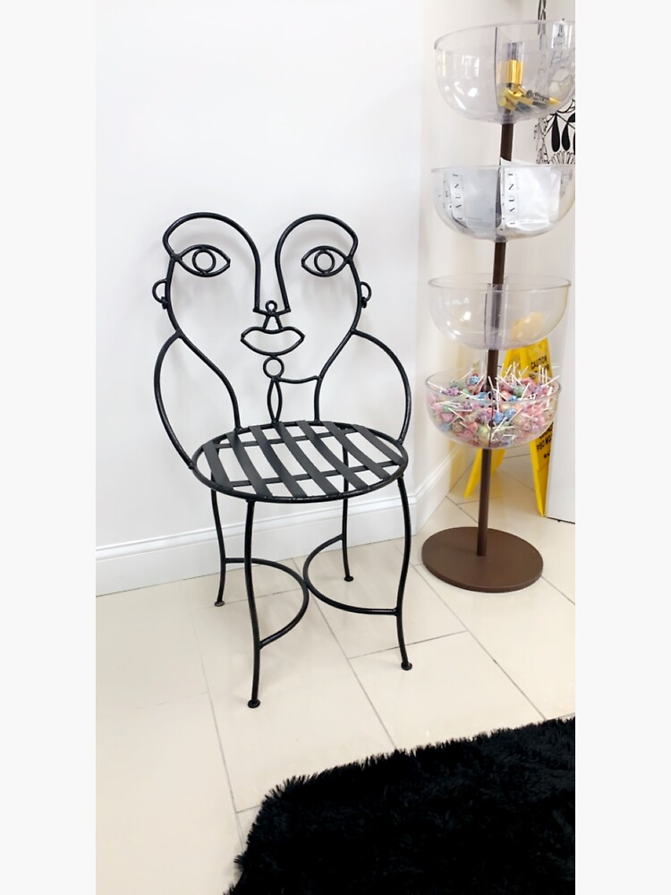 "Chair Face" Sticker for Sale by ciarameadows | Redbubble