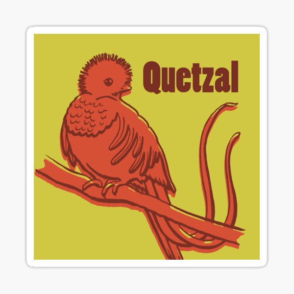"Quetzal" Sticker by dulemba | Redbubble