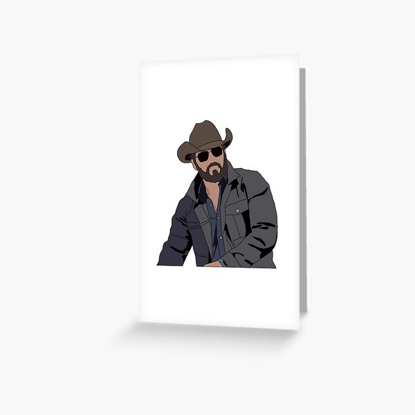 Rip Wheeler Greeting Cards | Redbubble