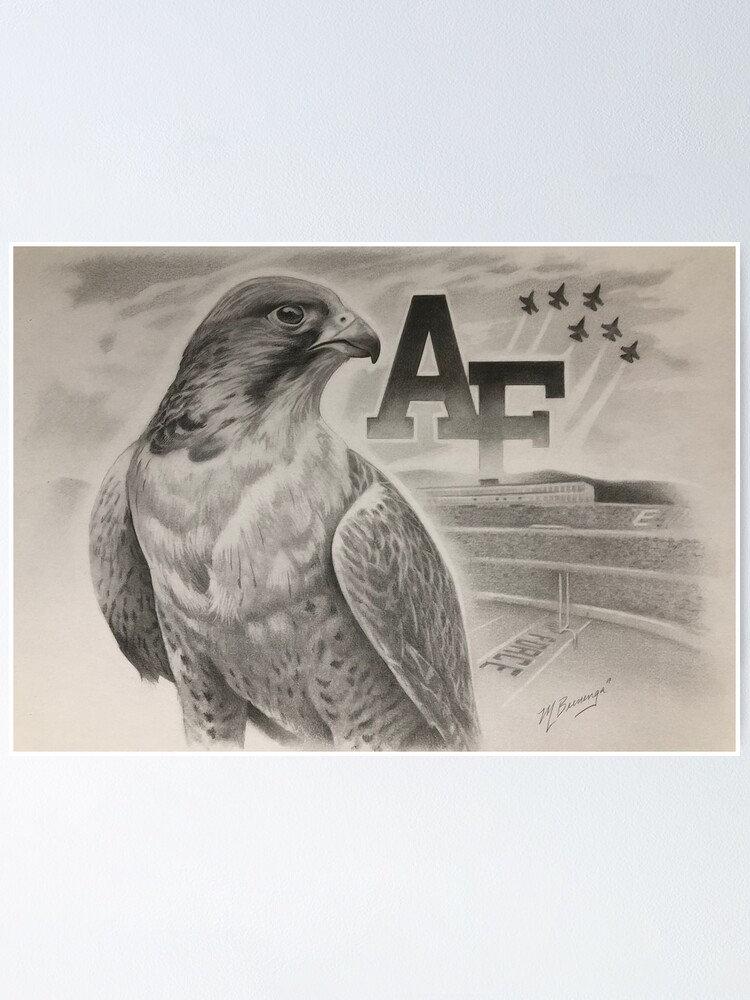 "Falcon" Poster for Sale by ArtisticGoldCC | Redbubble