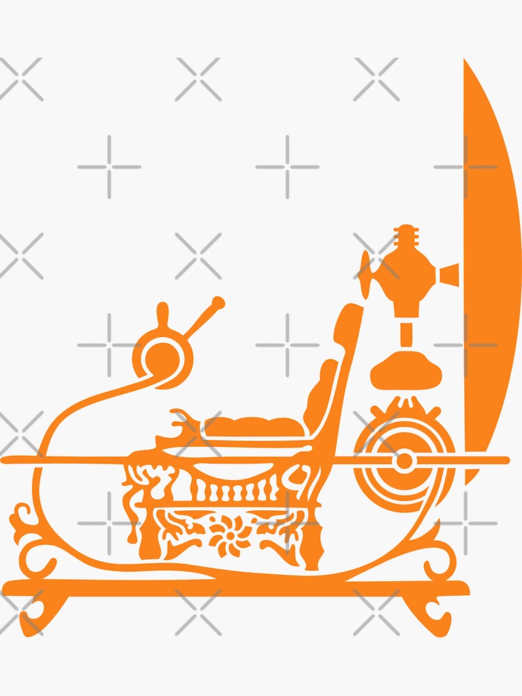 "Time machine" Sticker for Sale by danielasynner | Redbubble