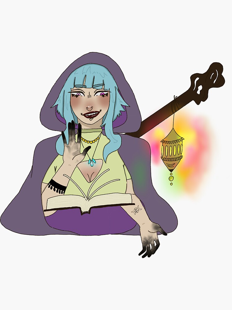 "Mage" Sticker for Sale by Pastaroom | Redbubble