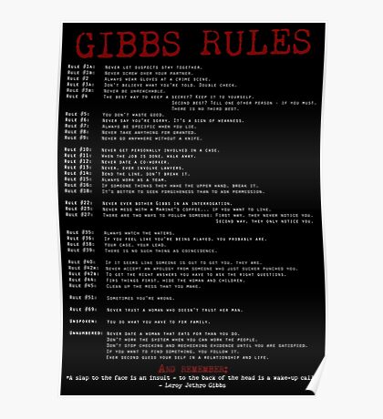 Gibbs Rules: Gifts & Merchandise | Redbubble