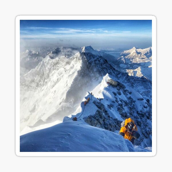 "Mount Everest" Sticker by prakash57 | Redbubble