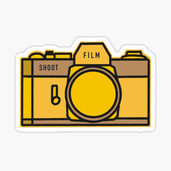 "Film Camera" Sticker by onwardsky | Redbubble