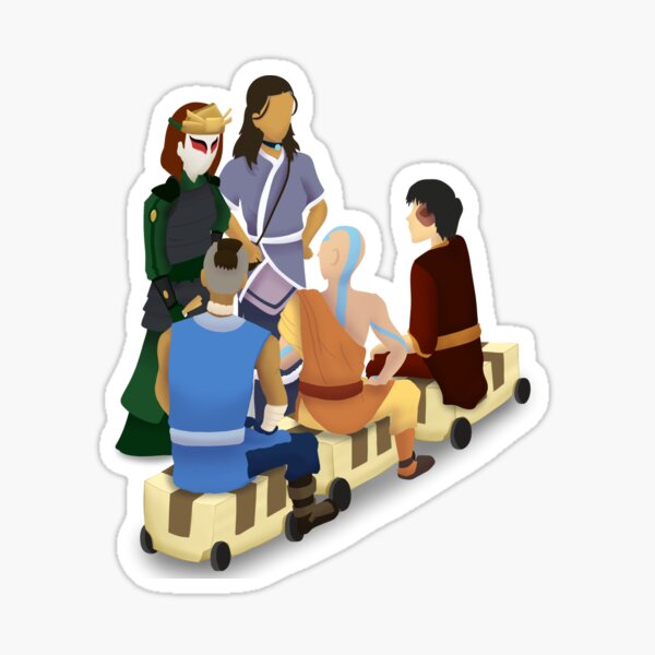 "Air Bison Express ATLA Minimalist" Sticker for Sale by Art-by-AbbyRodz ...