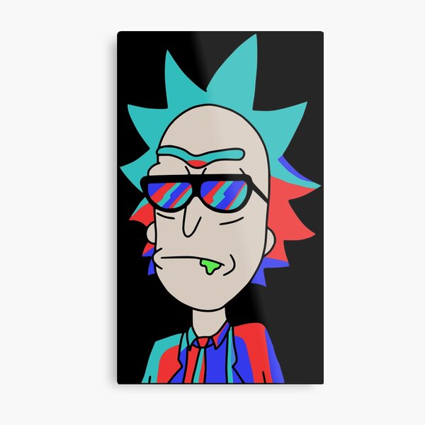 Drunk Rick Sanchez Metal Prints | Redbubble