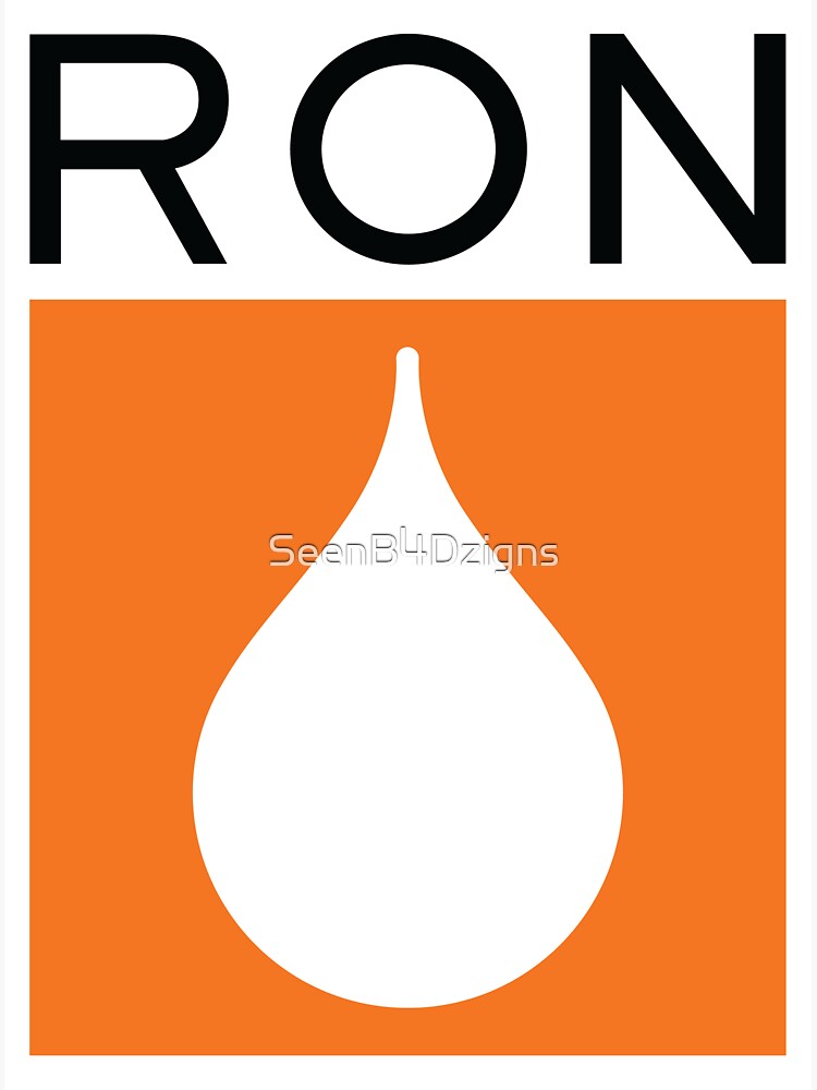 Pegatina «RON - Logotipo de GTA Oil Company» de SeenB4Dzigns | Redbubble