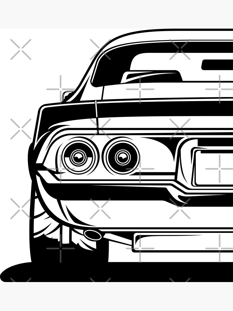 "2nd Gen Camaro" Poster for Sale by AutoGuild | Redbubble