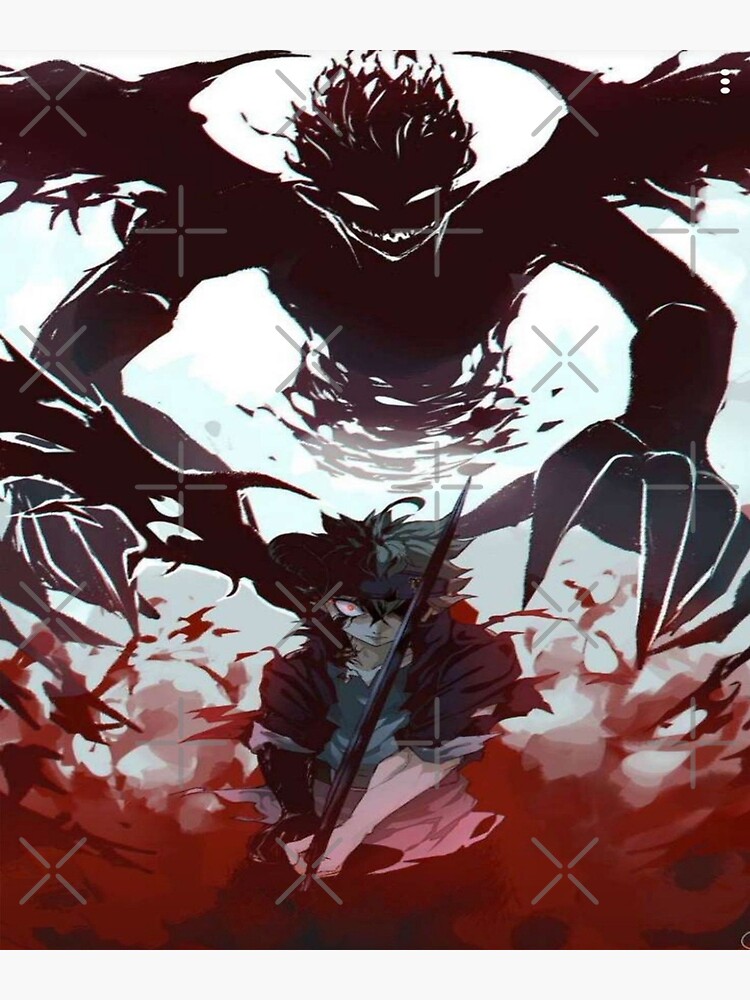 "black clover asta" Poster for Sale by G-soufiane | Redbubble