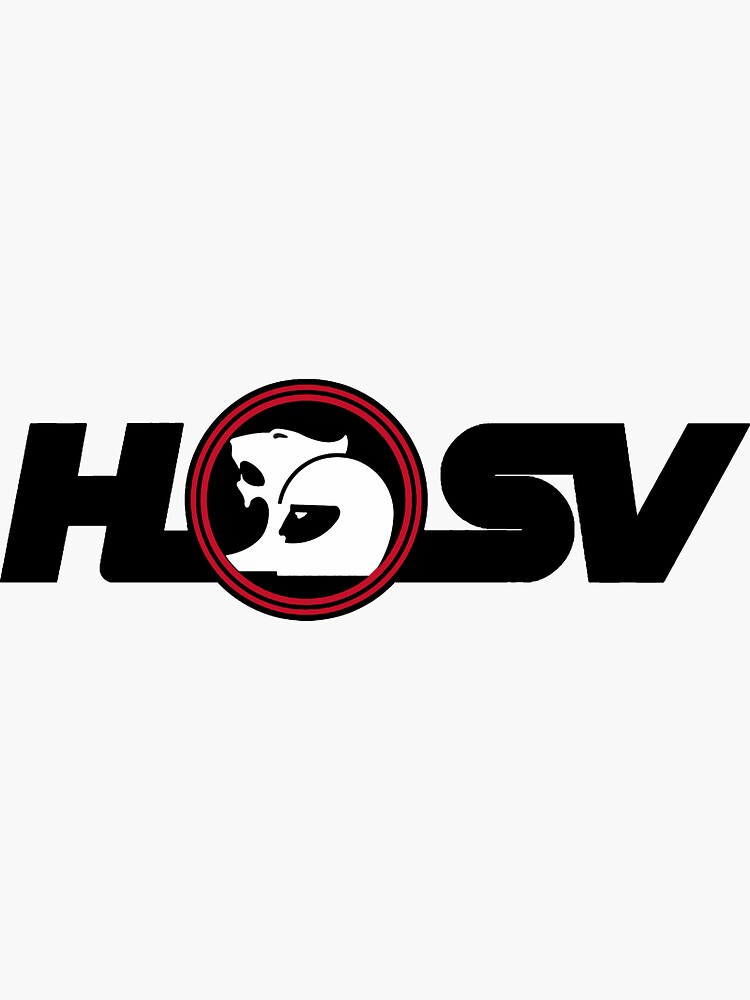 "CAR-HSV HOLDEN SPECIAL VEHICLES LOGO" Sticker by Irika501Auto | Redbubble