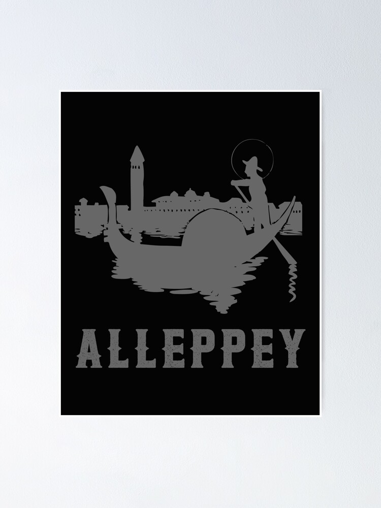 "Alleppey - Alappuzha" Poster by FindurIdentity | Redbubble