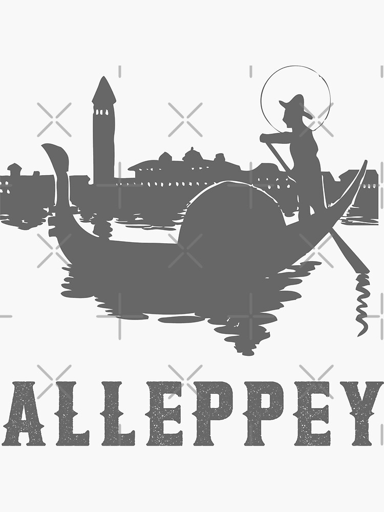 "Alleppey - Alappuzha" Sticker for Sale by FindurIdentity | Redbubble