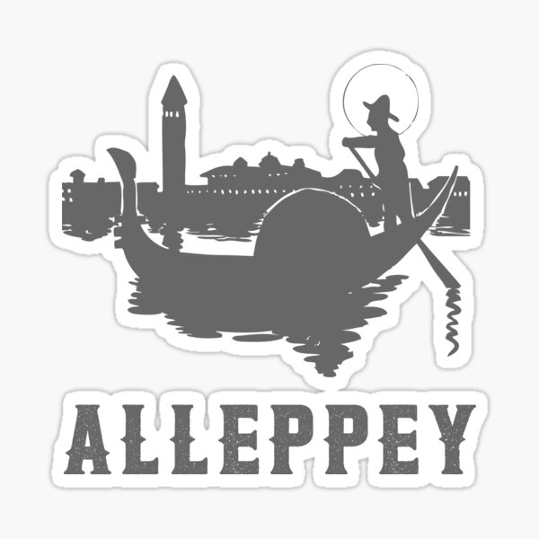 "Alleppey - Alappuzha" Sticker for Sale by FindurIdentity | Redbubble