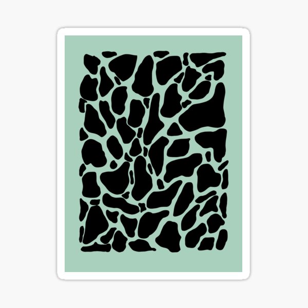 "mint cow" Sticker by cancelikkan | Redbubble