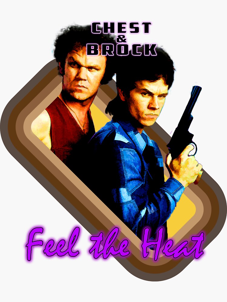 "Brock and Chest- Feel the Heat" Sticker for Sale by pakaku | Redbubble