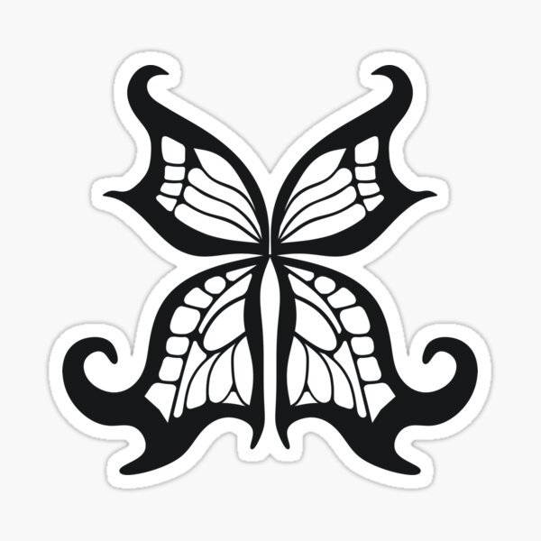 "Butterfly wings" Sticker by focus-on | Redbubble