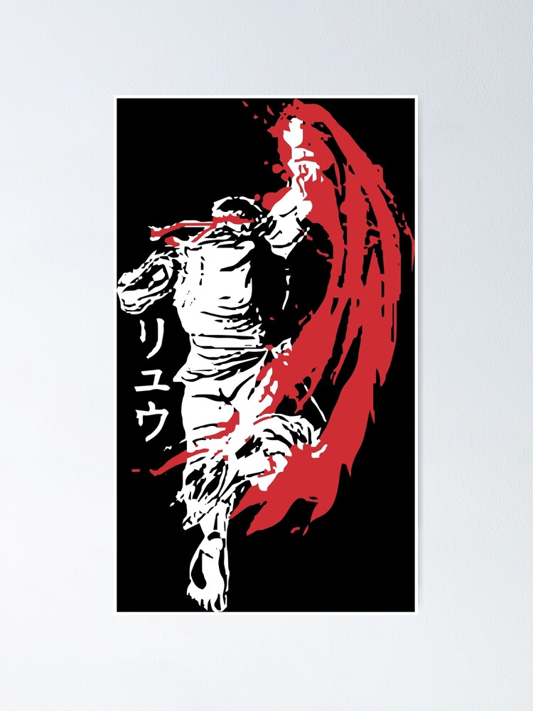 "Ryu" Poster for Sale by amazingspytee | Redbubble
