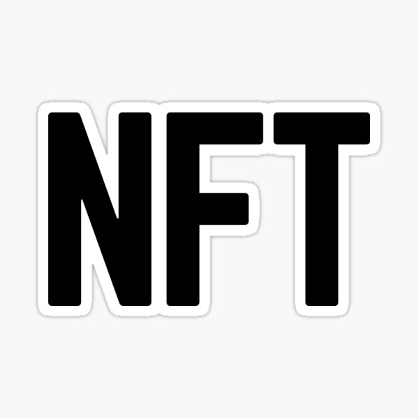 "NFT" Sticker for Sale by Reijo12 | Redbubble