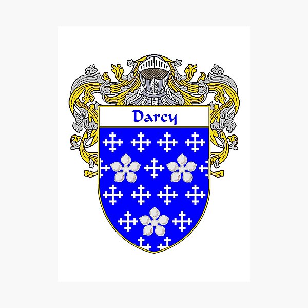 "Darcy Coat of Arms/Family Crest" Photographic Print for Sale by ...