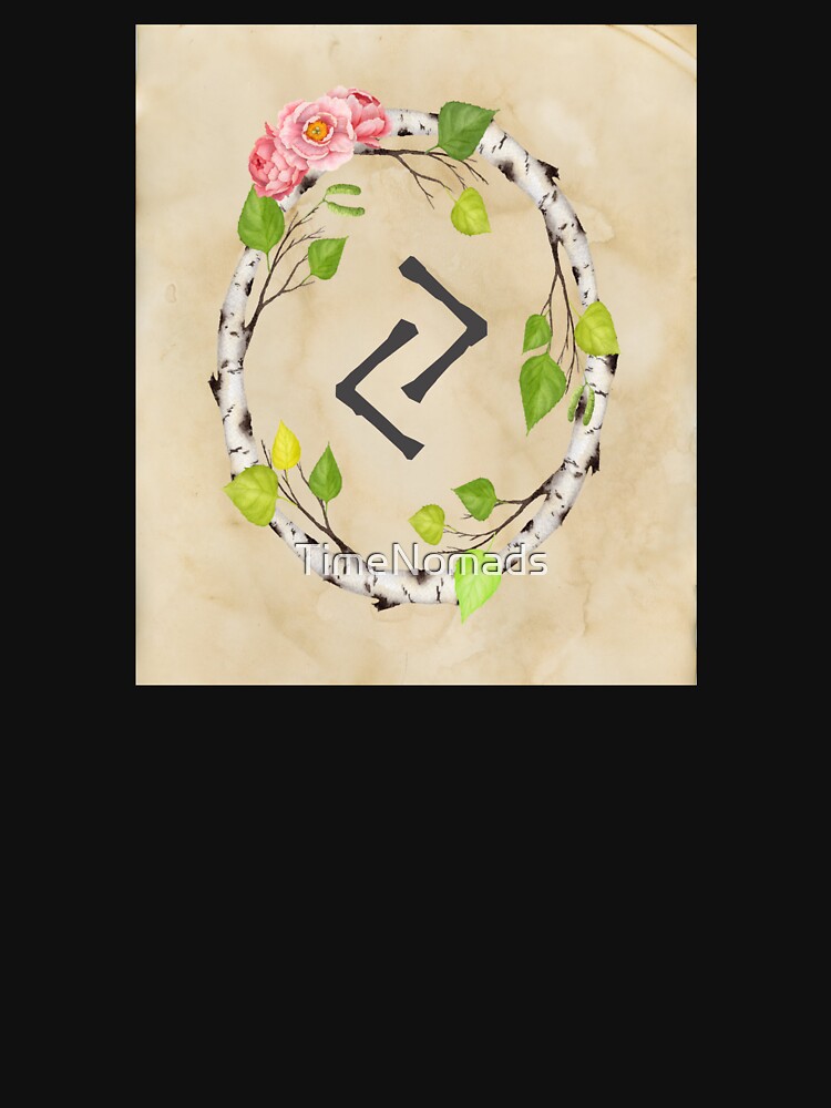 "Jera Rune | Elder Futhark Norse Runes Alphabet" T-shirt by TimeNomads ...