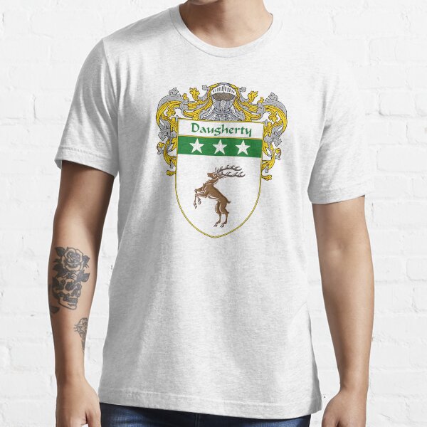 "Daugherty Coat of Arms/Family Crest" T-shirt for Sale by IrishArms ...