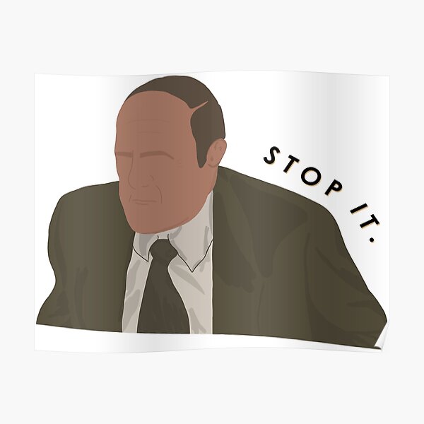 "Stop It" Poster for Sale by thesoul0fwit | Redbubble