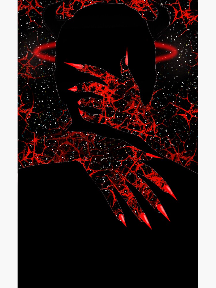 "Toxic Devil Angel Love" Sticker for Sale by ButterFllyBabe | Redbubble