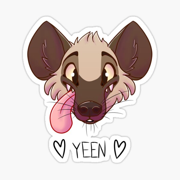 "Yeen " Sticker for Sale by haphizard | Redbubble