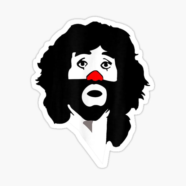 "Cepillin Clown" Sticker by Valeryblondeau | Redbubble