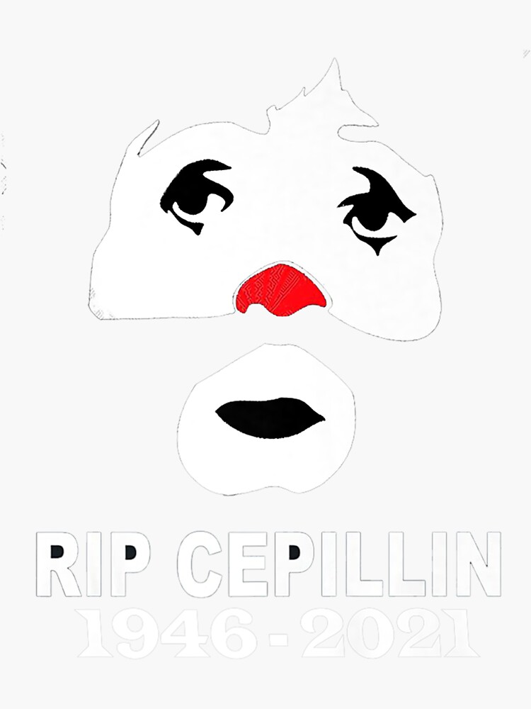 "RIP Cepillin Clown 1946 - 2021 Premium" Sticker by Valeryblondeau ...