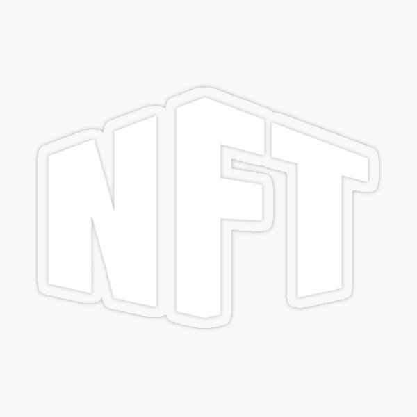 Nft Art Stickers | Redbubble