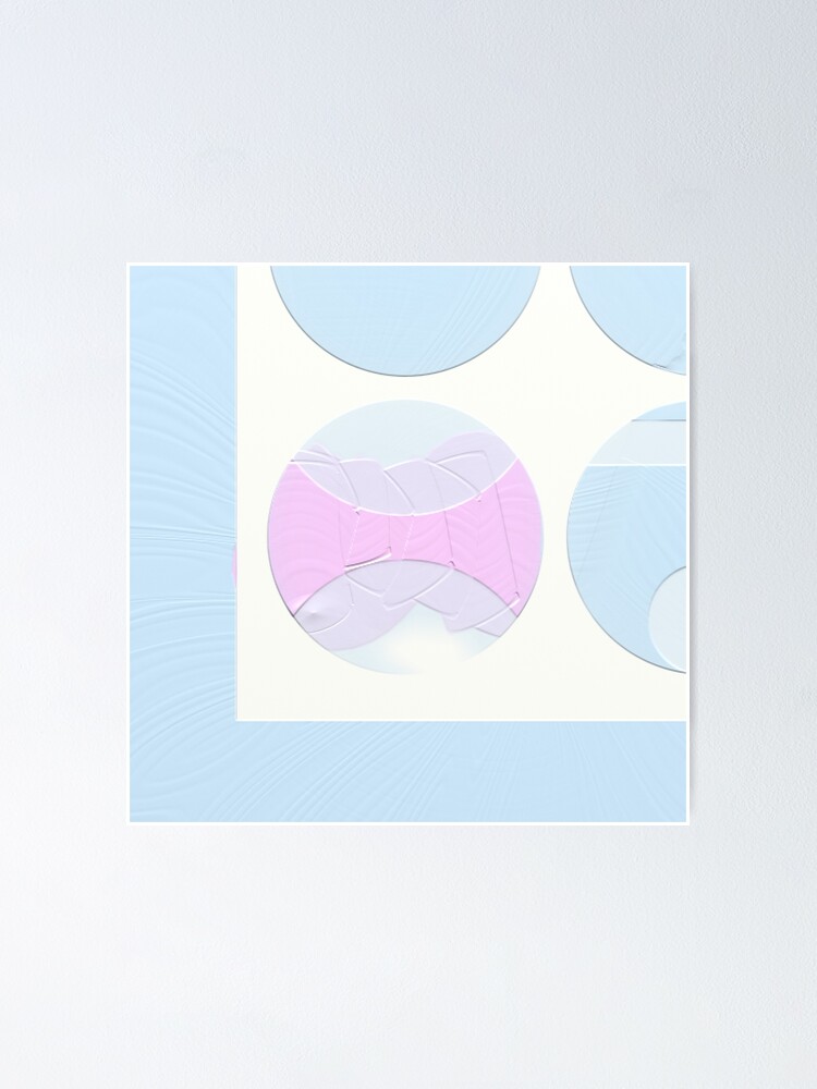 "Cotton Candy Time Warp" Poster by AstraPrint | Redbubble