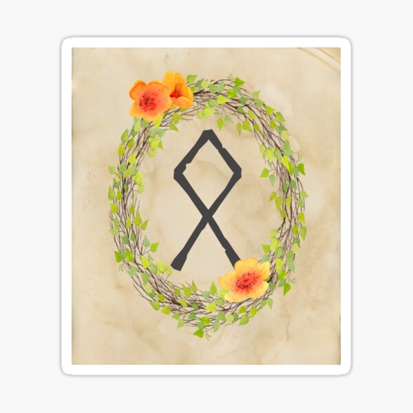 Home & Living Home Décor LGBTQ Pride Thurisaz Wreath Rune Wreath Viking ...